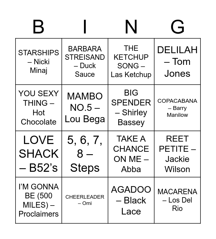 CHEESE-MONGOUS Bingo Card