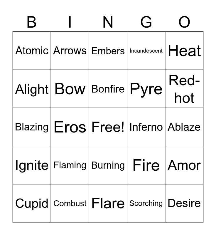 TS12 album name bingo Card