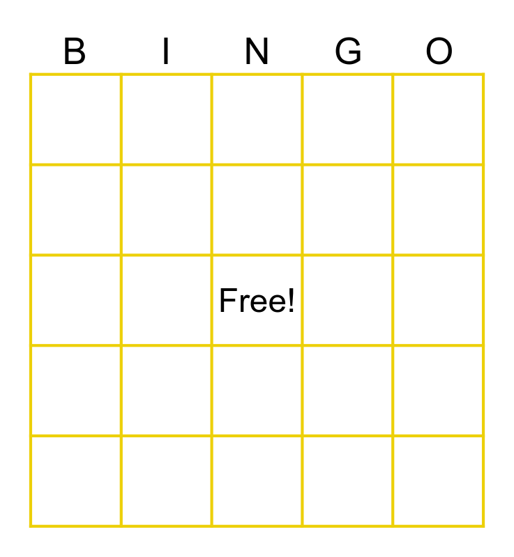 50 de Marce!! Bingo Card