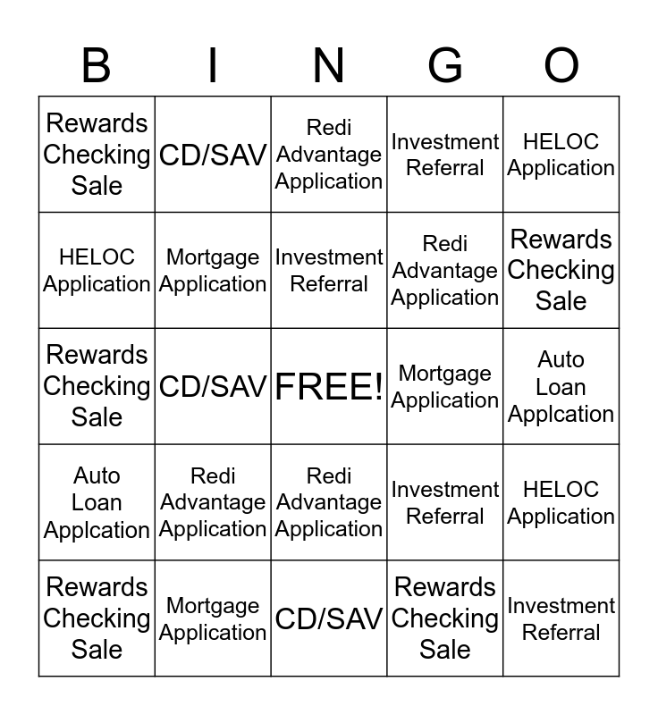WORK HARD....PLAY HARD!!! Bingo Card