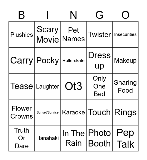 Aj's Ot3 Bingo Card