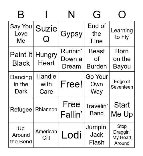 34MB ROUND 1 Bingo Card