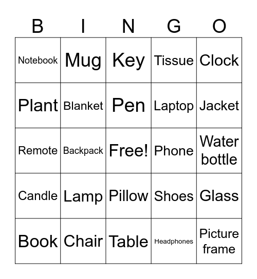 Find Someone who Bingo Card