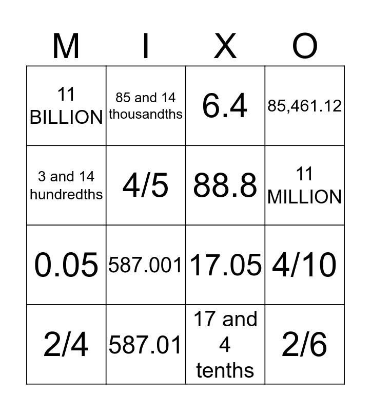 Mixed Review Bingo Card mixed-review-bingo-card