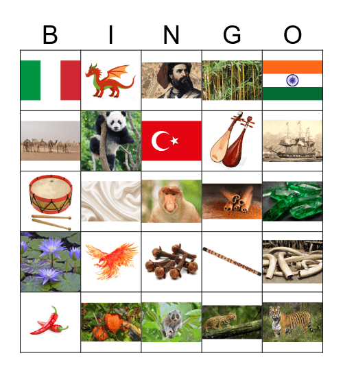 MARCO POLO Bingo Card