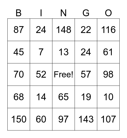 #10 - Proving Angle Relationships Bingo Card