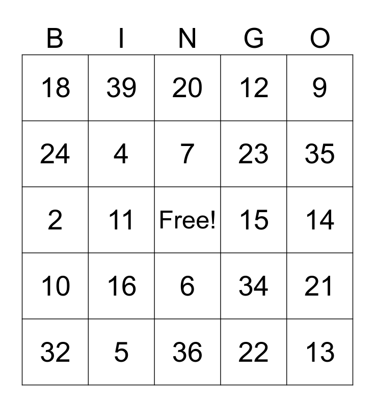 MARKET STRUCTURE BINGO CHALLENGE Bingo Card