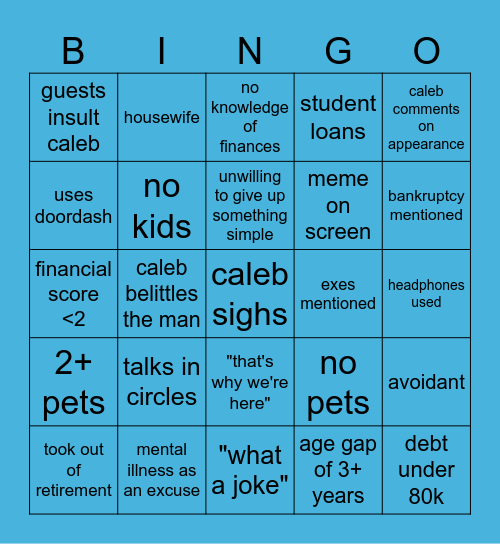 financial audit Bingo Card