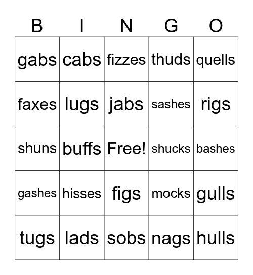 Third Grade Reading Bingo Card