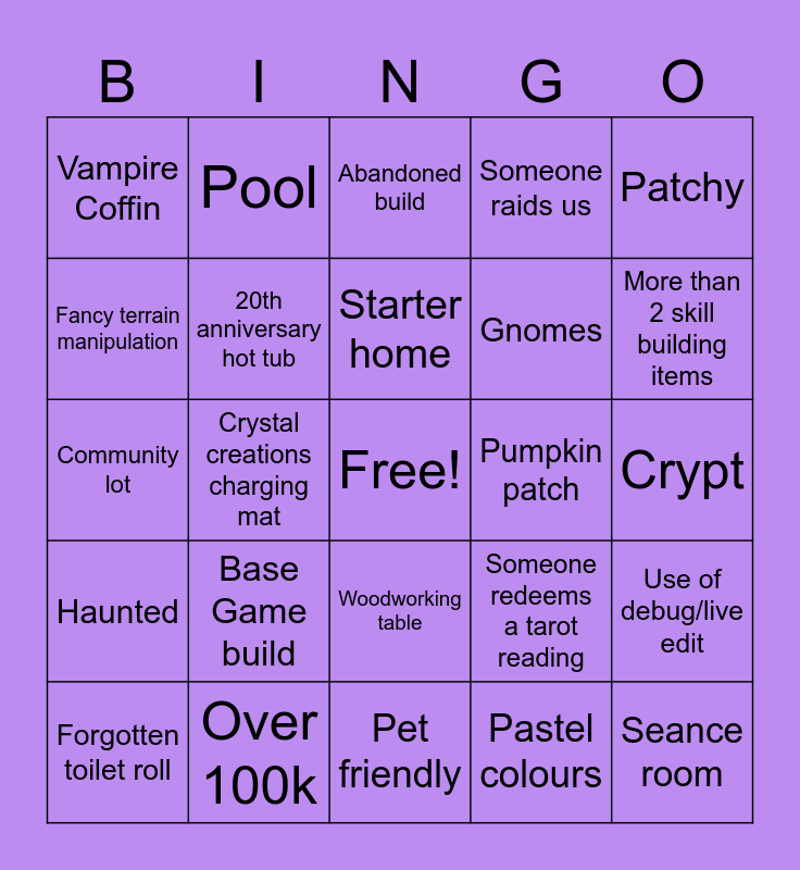 Shell Tour Bingo! Bingo Card