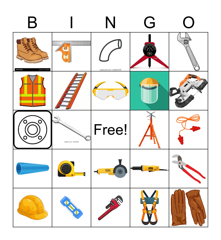 STX Metal Trades Bingo Card