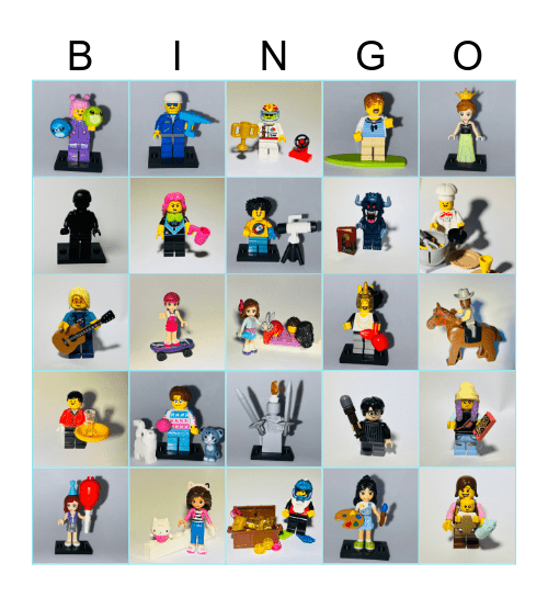 LEGO Bingo Card