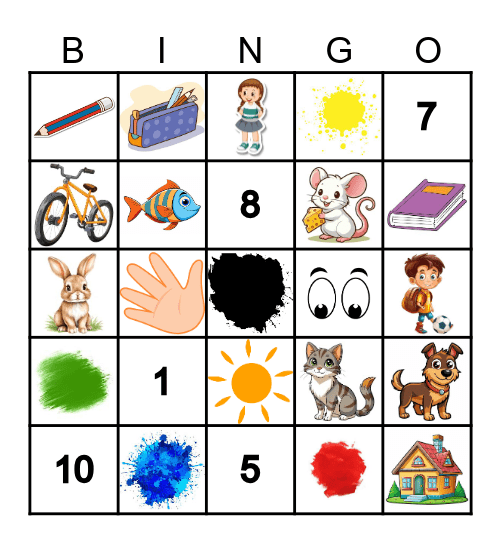 Let´s play Bingo! Bingo Card