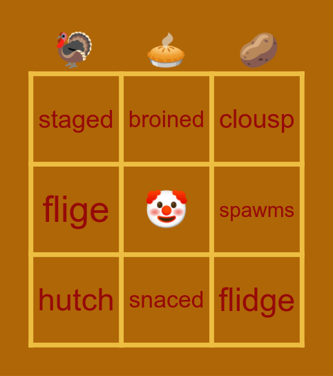ElBell Bingo Card