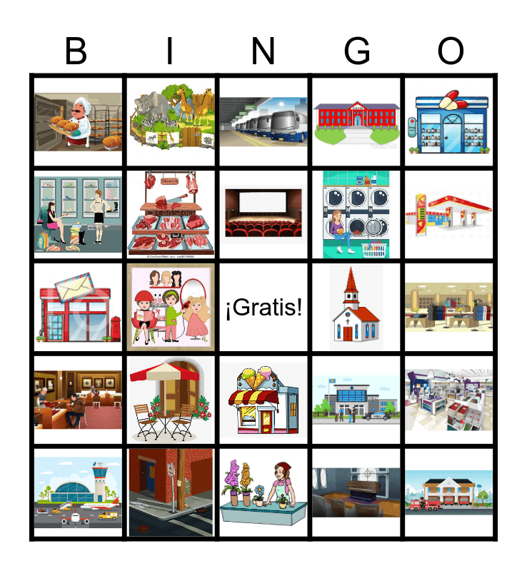 Sp3Ch2: La Ciudad Bingo Card