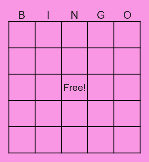 Riley & Co. Real Estate Bingo Card