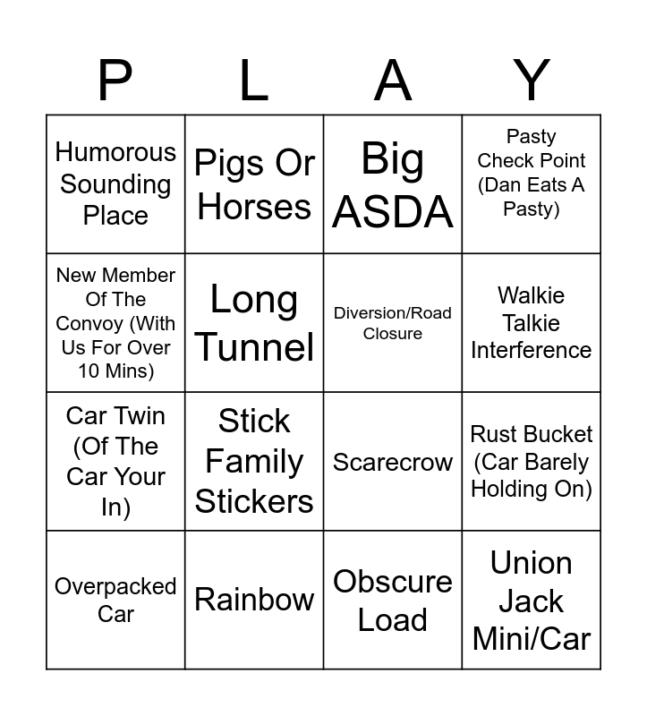 Bingee Bingo Card