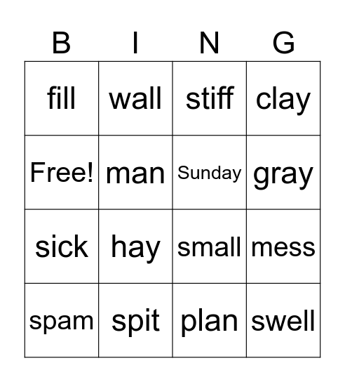 Penny Bingo Card