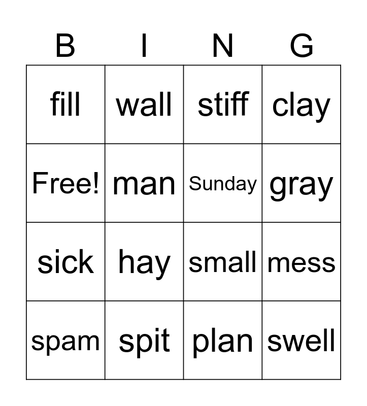 Penny Bingo Card