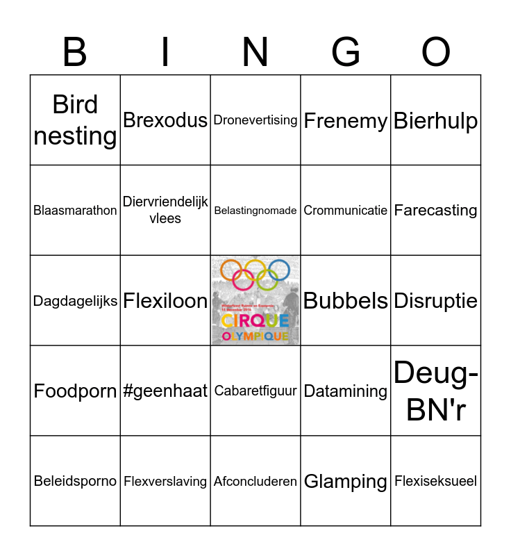 LULKOEK Bingo Card