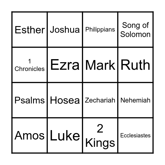BCOC BINGO CARD Bingo Card