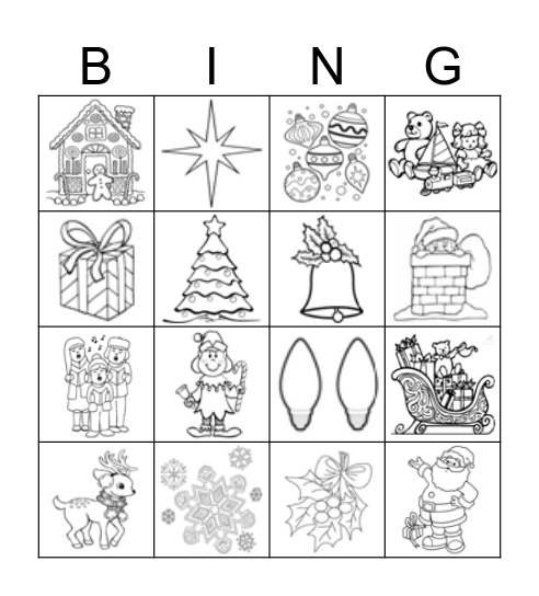 La Navidad Bingo Card