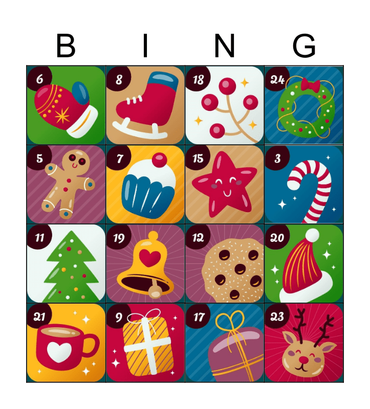 BINGO NAVIDEÑO Bingo Card