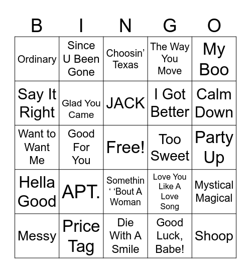 (FR) BINGO Card