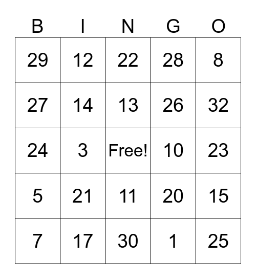 EMD PROTOCOLS Bingo Card