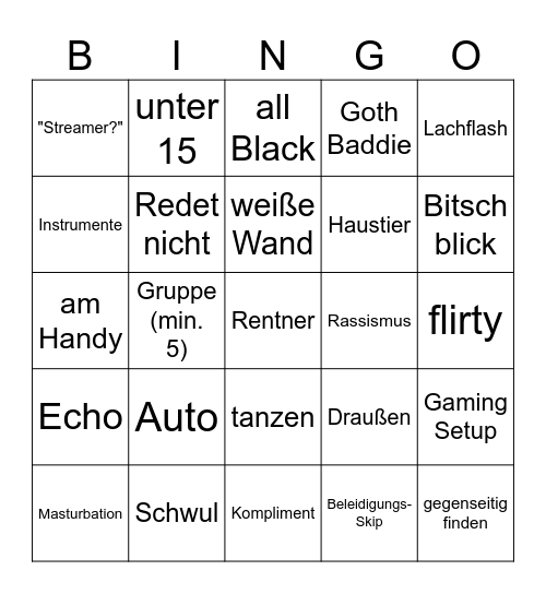 OME BINGO Card