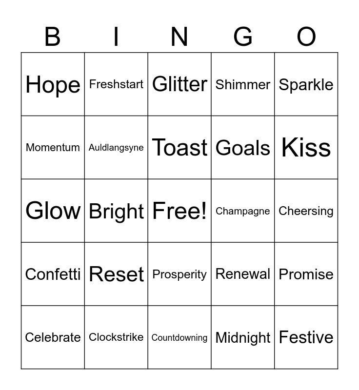 Cheers to 2026 and to Patient Services Bingo Card