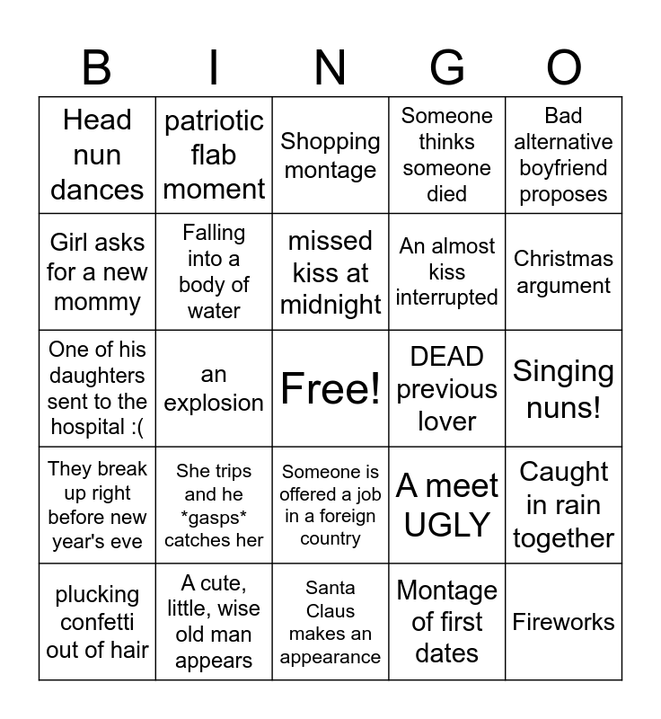 MERRY CRISIS Bingo Card