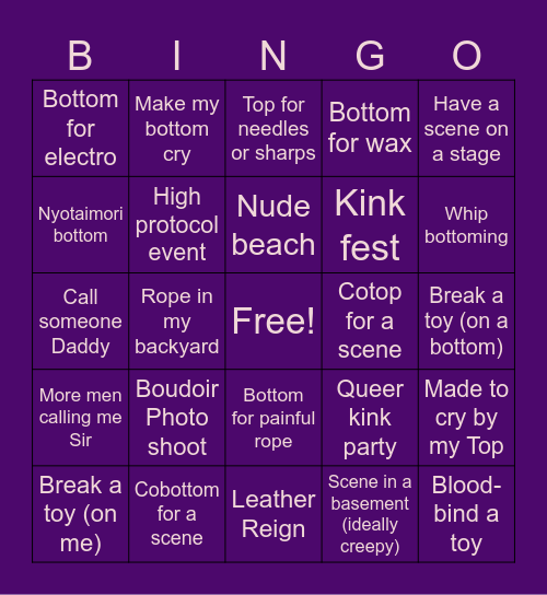 2026 Kinko Bingo Card
