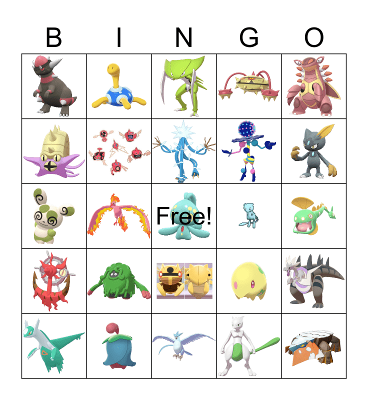 2026 Bingo Card