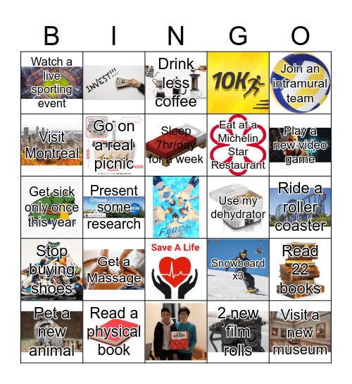 2026 Bingo Card