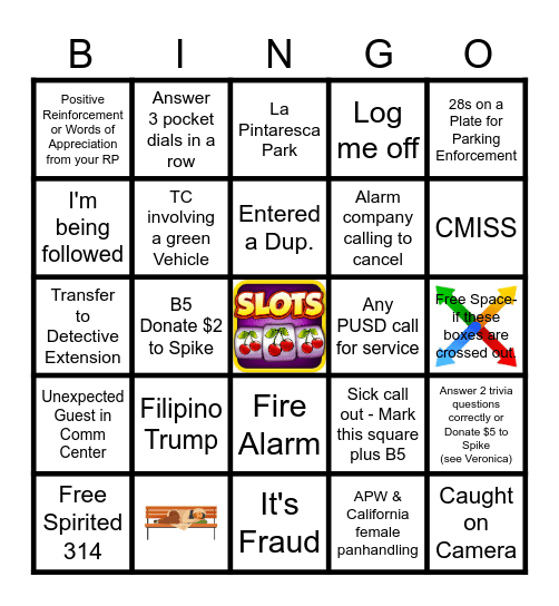 Feeling Lucky Bingo Card