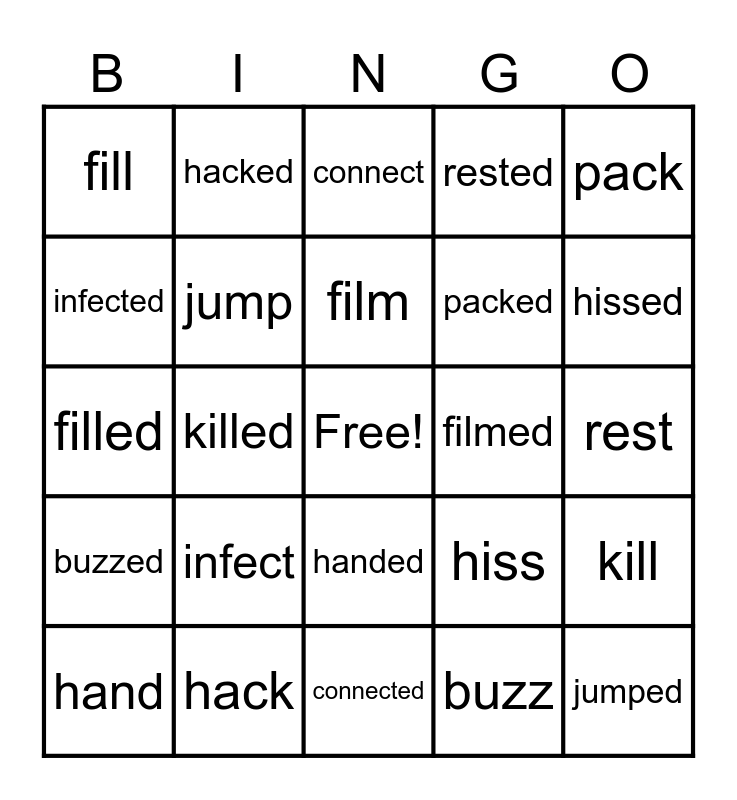 Step 1.3 L61 Bingo Card