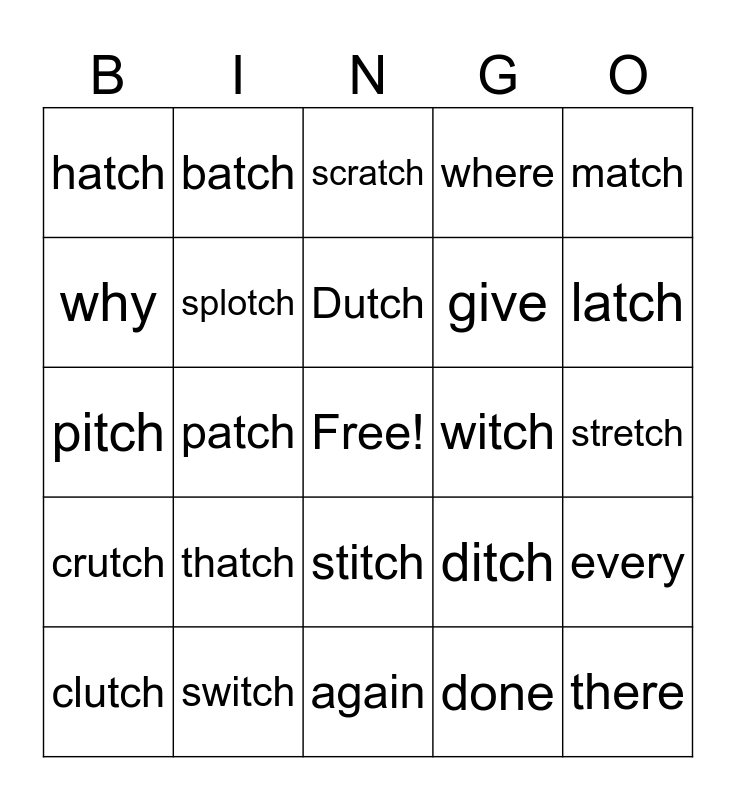 Reading Group Bingo Card