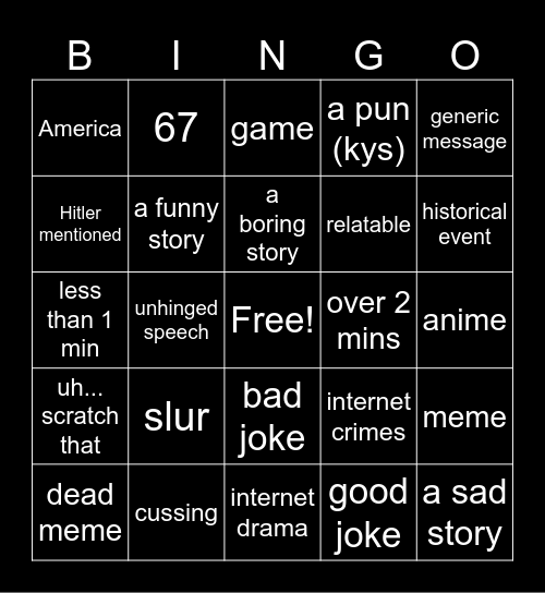 peer com 1/19/2026 Bingo Card