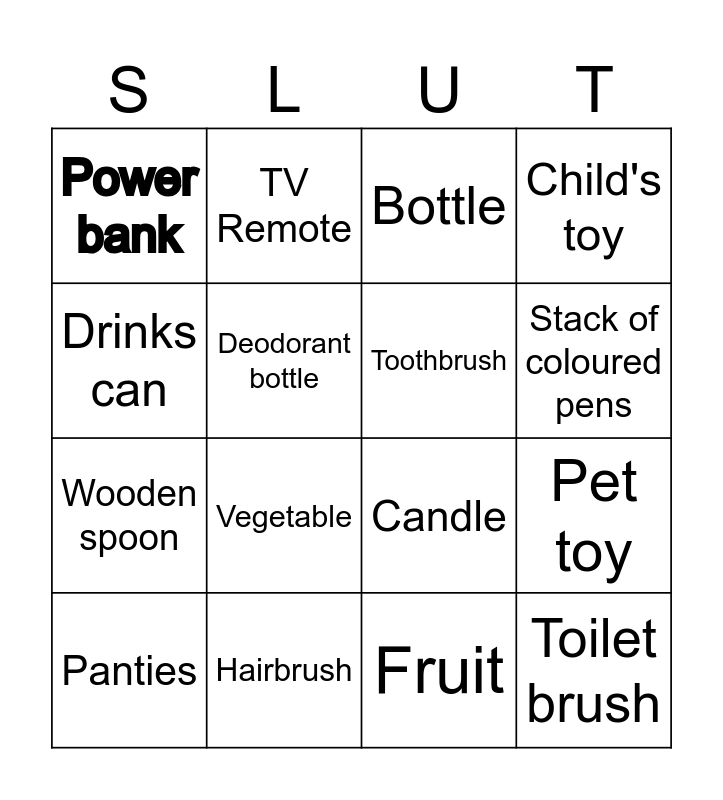 Caged Bird Bingo Card
